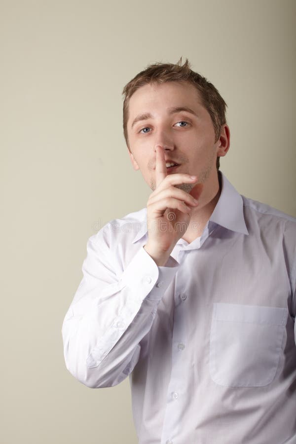 Male portrait stock image. Image of casual, positive - 13404613