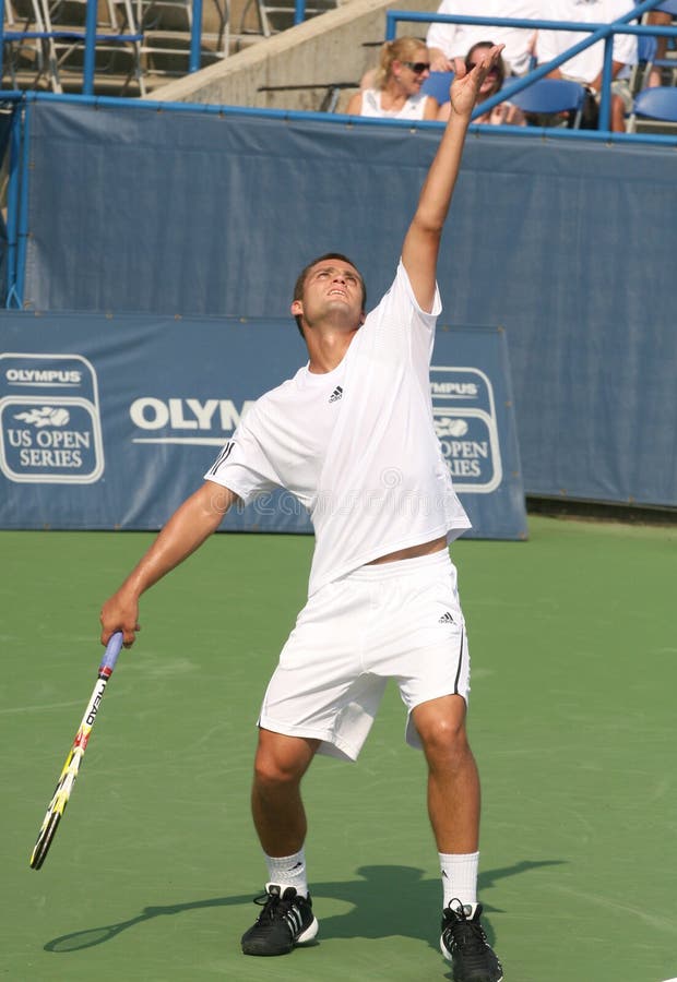 Male Professional Tennis Player Forehand Editorial Photography - Image ...