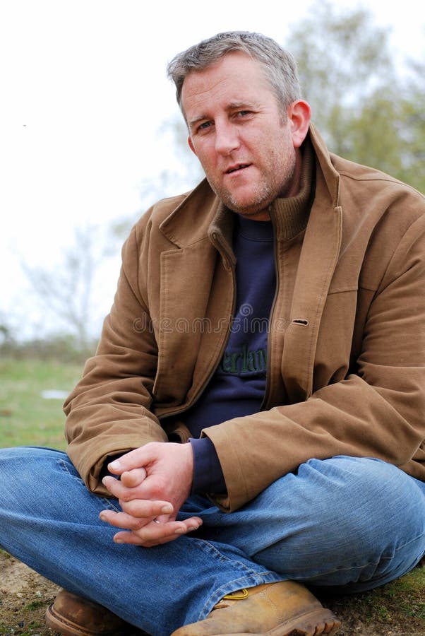 Male seated - Stock Image - Everypixel