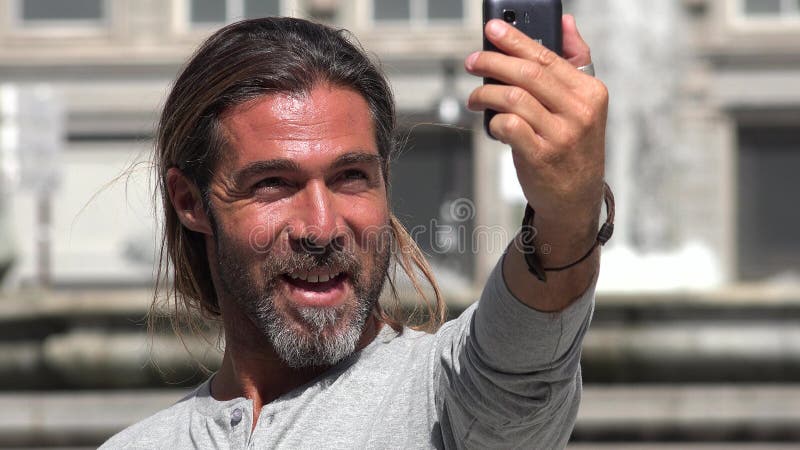 Male Selfy stock photo. Image of males, handsome, selfy - 100328364