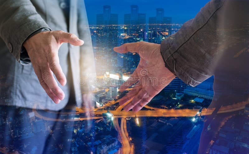 Male Shake Hand in Business Cooperation Concepts Stock Image - Image of ...