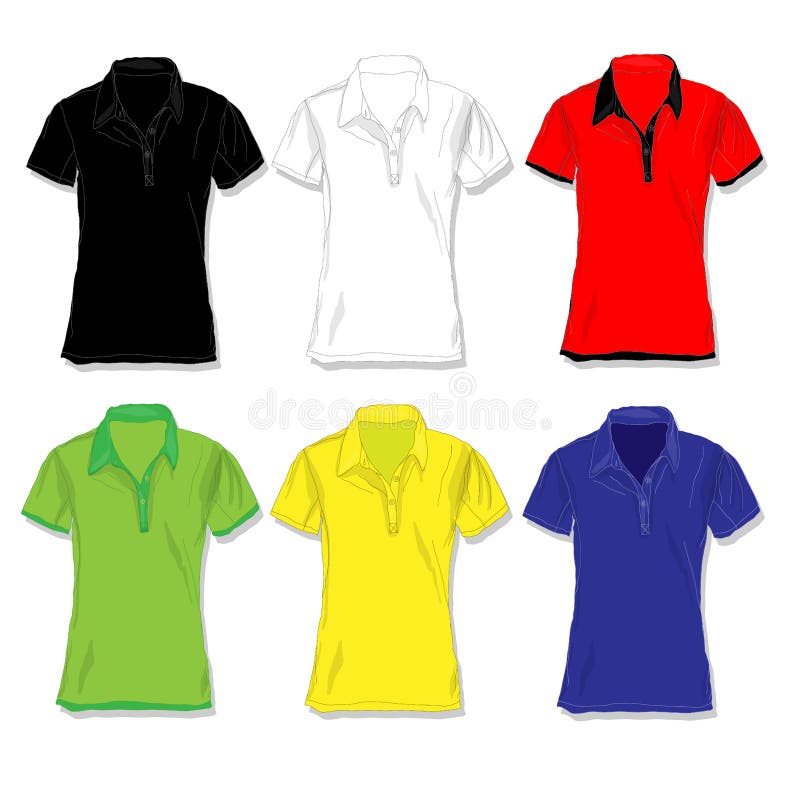Male Shirt Illustration. Clothes Collection Stock Vector - Illustration ...