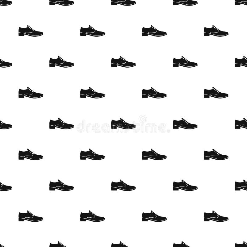 Male Shoe Pattern, Simple Style Stock Vector - Illustration of clothing ...