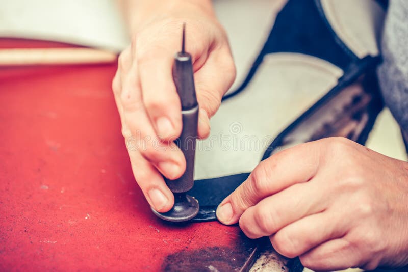 545 Leather Shoe Making Process Stock Photos - Free & Royalty-Free ...