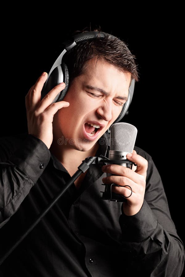 Male Singer stock photo. Image of sing, teenagers, teenage - 9764196