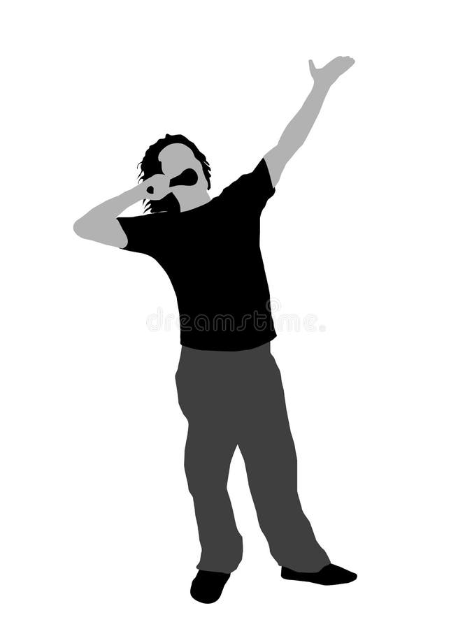 Male Singers Clipart