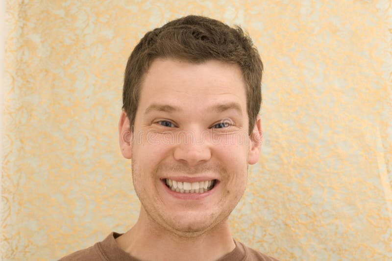 Male Smiling stock image. Image of teeth, paper, adult - 12239795