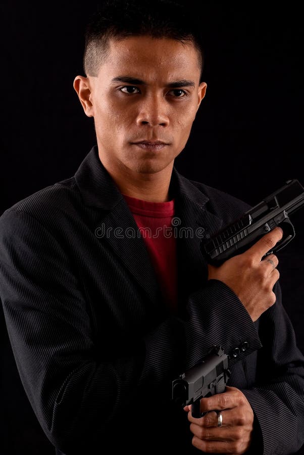 Male Special Operatives Agent Stock Image - Image of intimidation ...