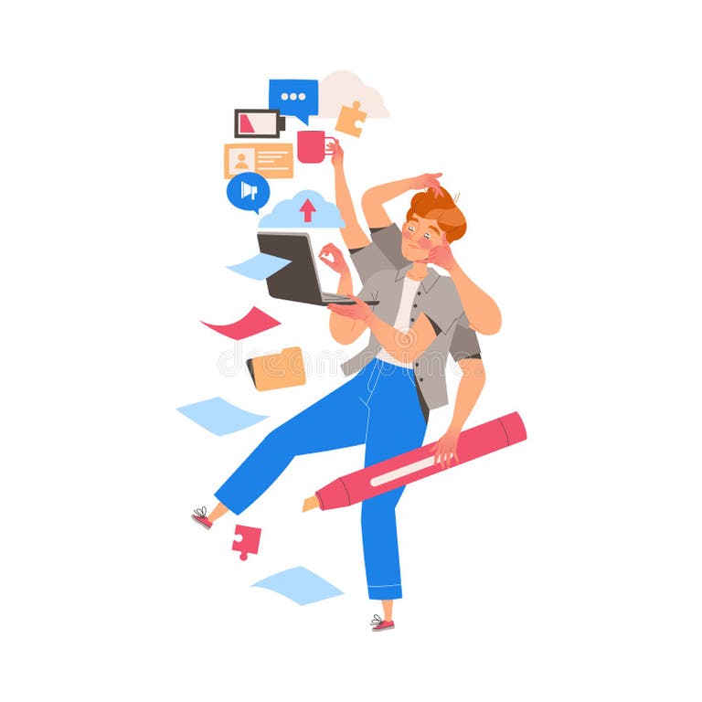 Task Switching Stock Illustrations – 45 Task Switching Stock ...