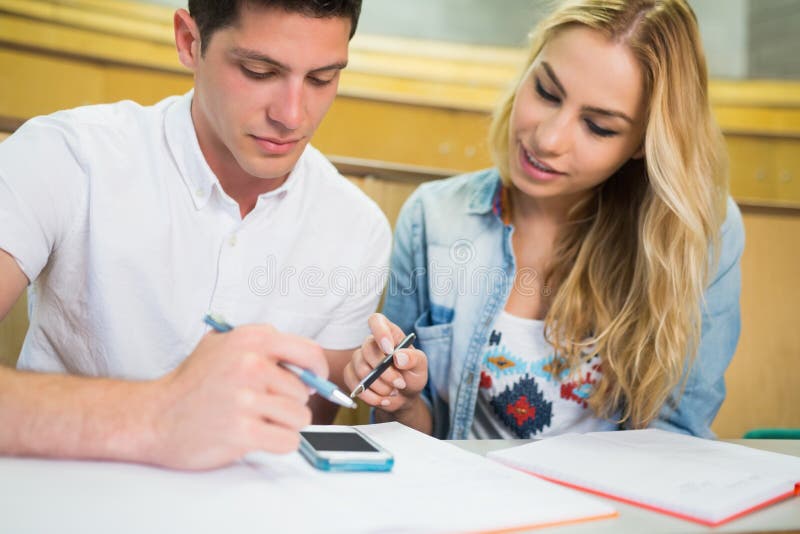 Boy Explaining His Classmate Principals of Working of His Project ...