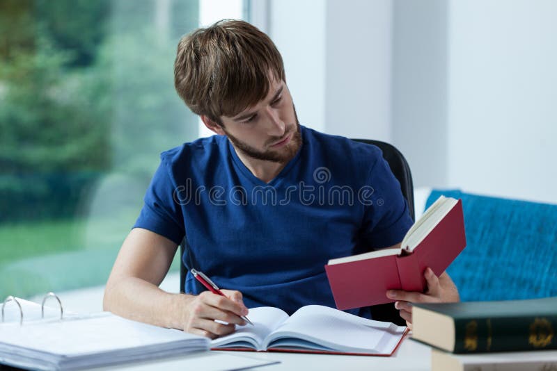 Students Taking Exam in Classroom. Education Test. Stock Photo - Image ...