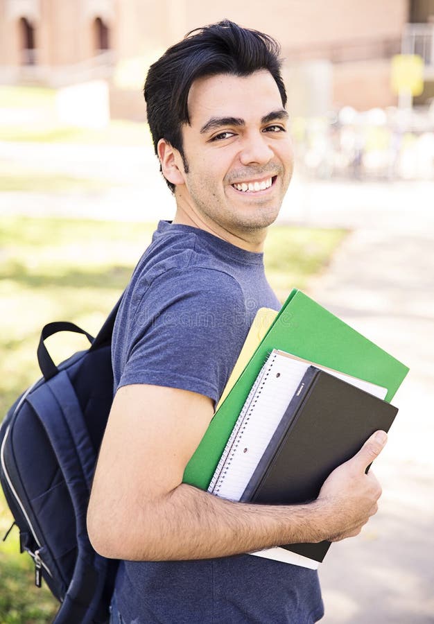 Male student smiling stock photo. Image of cheerful, twenties - 36673408