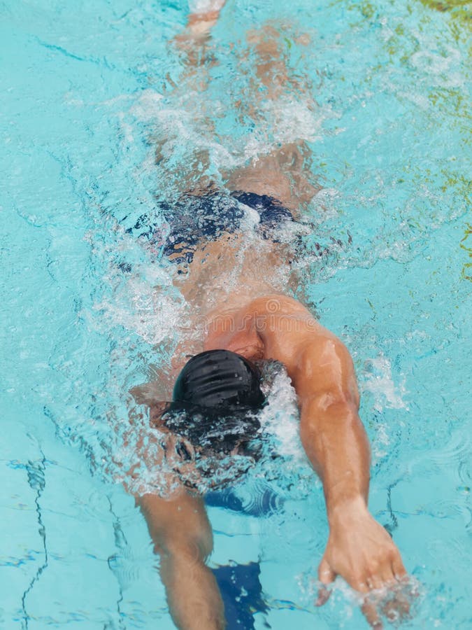 Male swimmer stock image. Image of people, exercise, active - 17261655