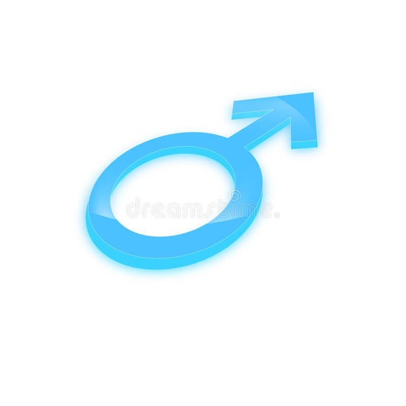 Male symbol stock illustration. Illustration of male - 15130007