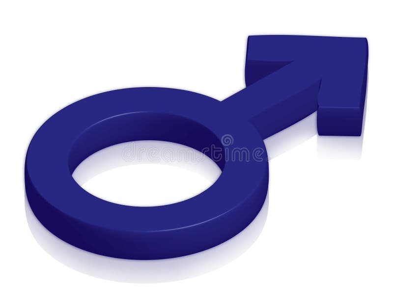 Male Symbol, Vector Seamless Pattern Stock Vector - Illustration of ...