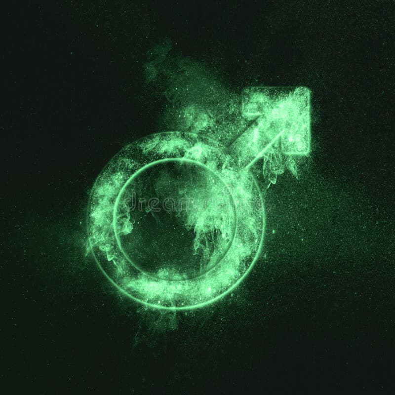 Male symbol. Green symbol stock image. Image of element - 122250091