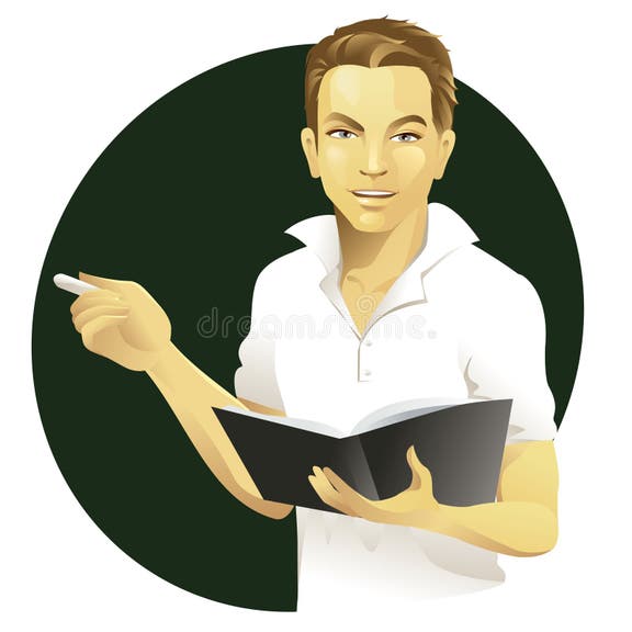 Male Teacher Cartoon Stock Illustrations – 15,335 Male Teacher Cartoon ...