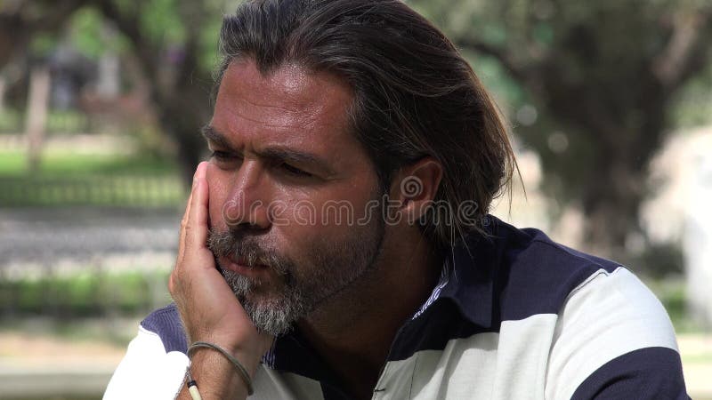 Male Thinking stock photo. Image of ideas, males, thoughts - 100326838