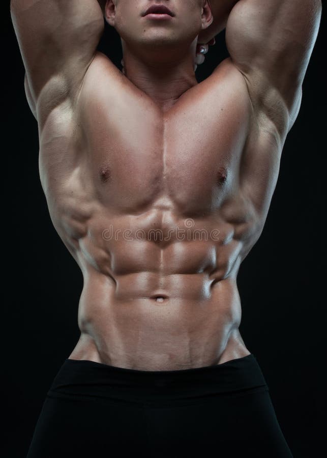 Male torso stock photo. Image of diet, muscular, serge - 97728408