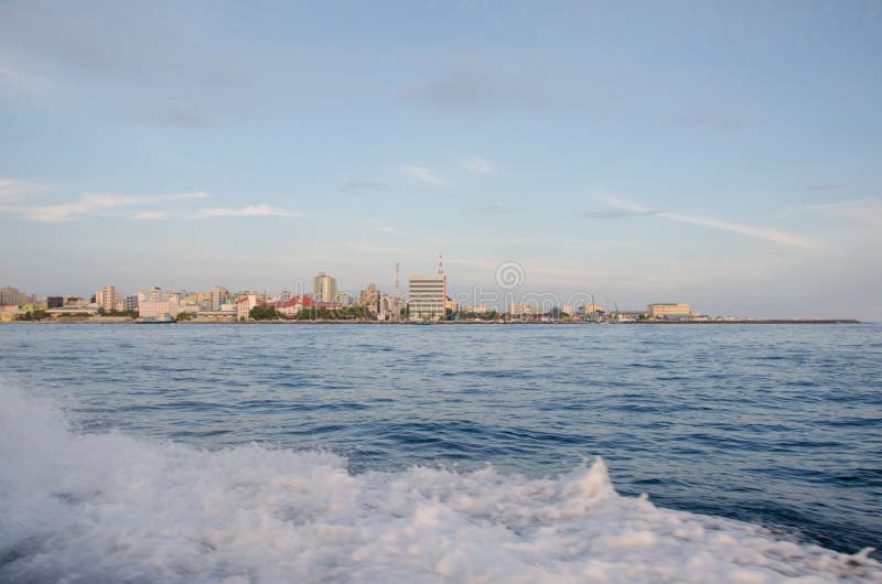 Male.Town.Maldives stock image. Image of water, maldives - 61849047