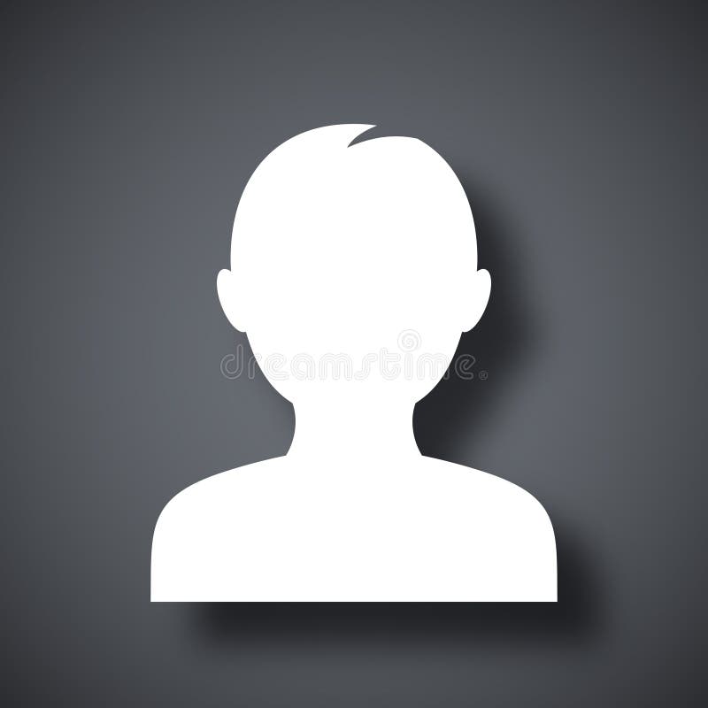 Male user icons. Vector stock vector. Illustration of avatar - 234886284