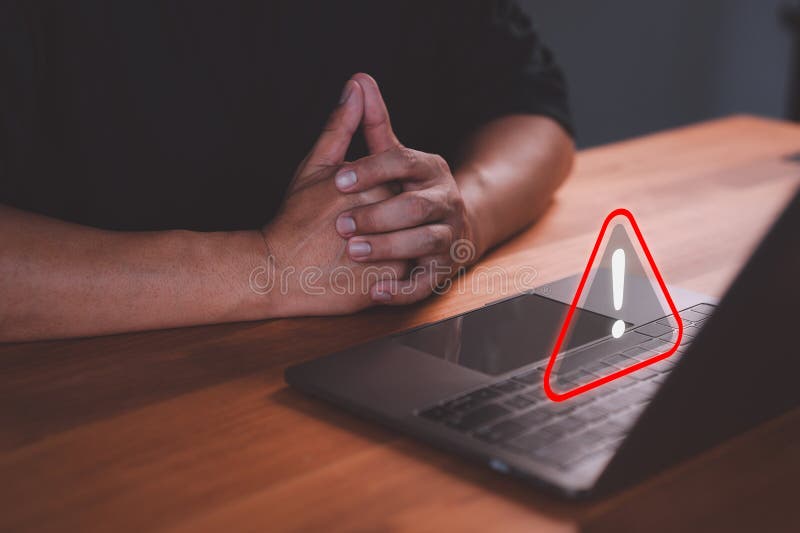 754 Notification Warning Laptop Stock Photos - Free & Royalty-Free ...