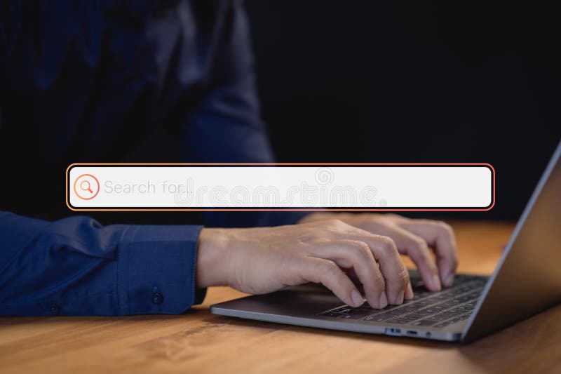 User Man Using a Computer Laptop To Connect To Wifi but Wifi Not ...