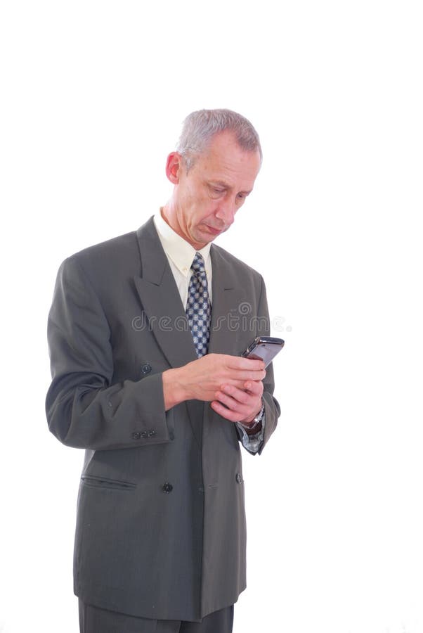 Male using cell phone stock image. Image of mobile, computer - 12641131