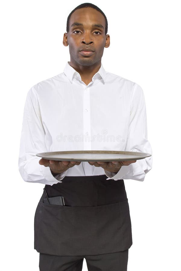 Waiters Arm Holding a Serving Tray Stock Photo - Image of occupation ...