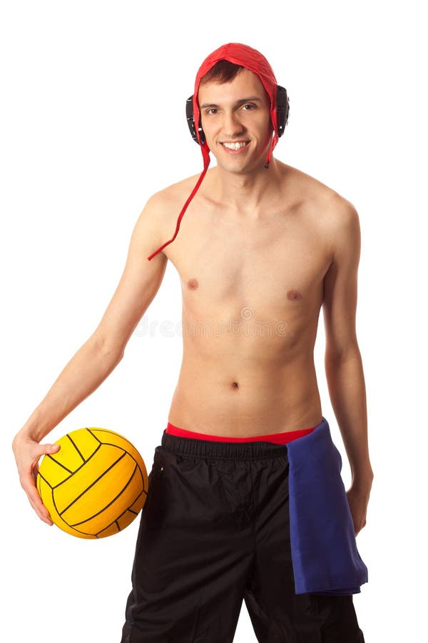 Water Polo Player stock photo. Image of attractive, warm - 29999718