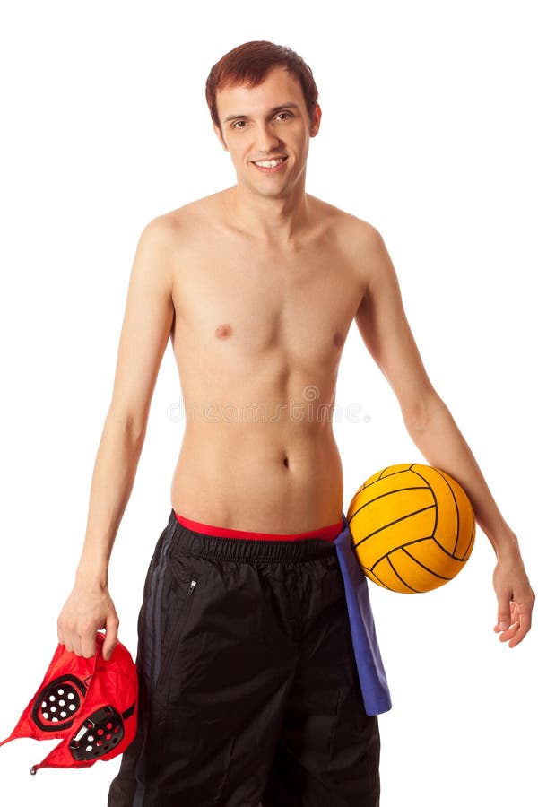 Water Polo Player stock photo. Image of studio, track - 29999728