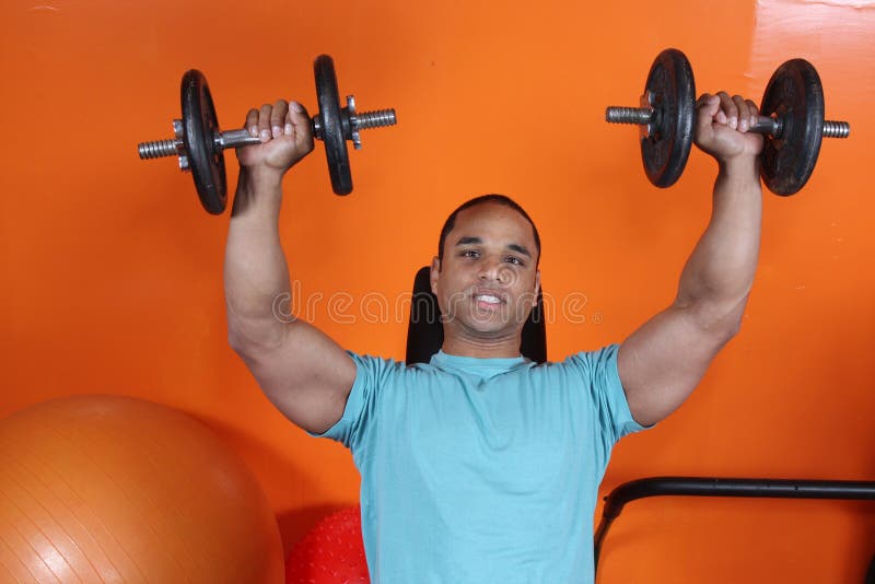 Male weight lifting stock image. Image of healthy, weightlifting - 10271683