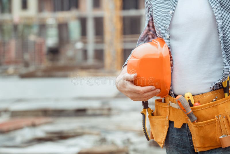 Male Work Building Construction Engineering Occupation Project Stock ...