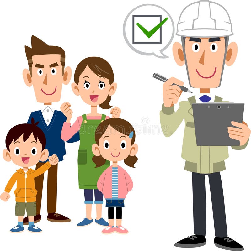 Male Worker Filling Out Checkmarks on Documents with Family Stock ... Male Worker Filling Out Checkmarks on Documents with Family Stock ...