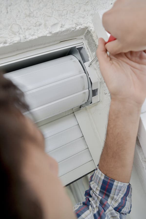 Window Fitting stock photo. Image of glazier, pane, repairing - 19848858