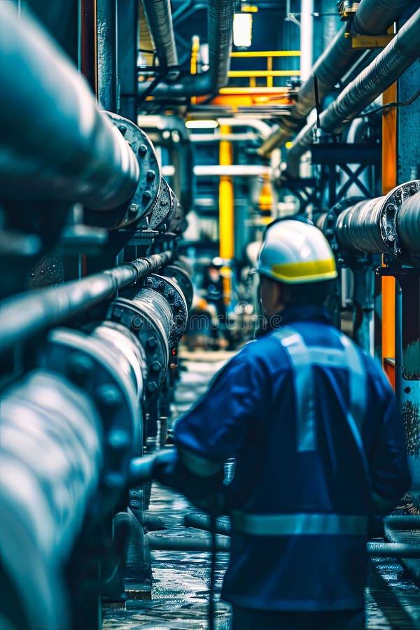 Male Worker Inspection at Steel Long Pipes Stock Image - Image of plant ... Male Worker Inspection at Steel Long Pipes Stock Image - Image of plant ...