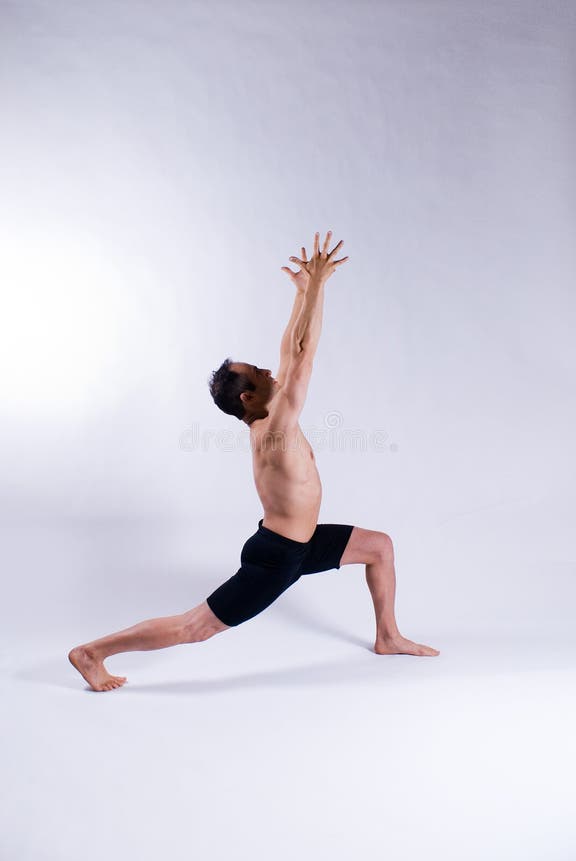 Male yoga model stock image. Image of practice, namaste - 28356615