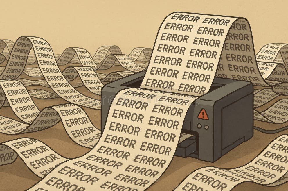 Endless Paper Jam Caused by Repeated Error Messages from a ...