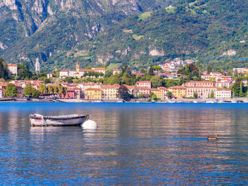 Malgrate, Lake of Como, Italy Stock Image - Image of background, nature ...