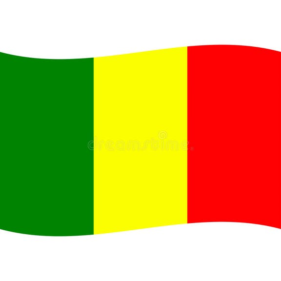 Mali Flag Vector Isolated 2 Stock Vector - Illustration of decoration ...