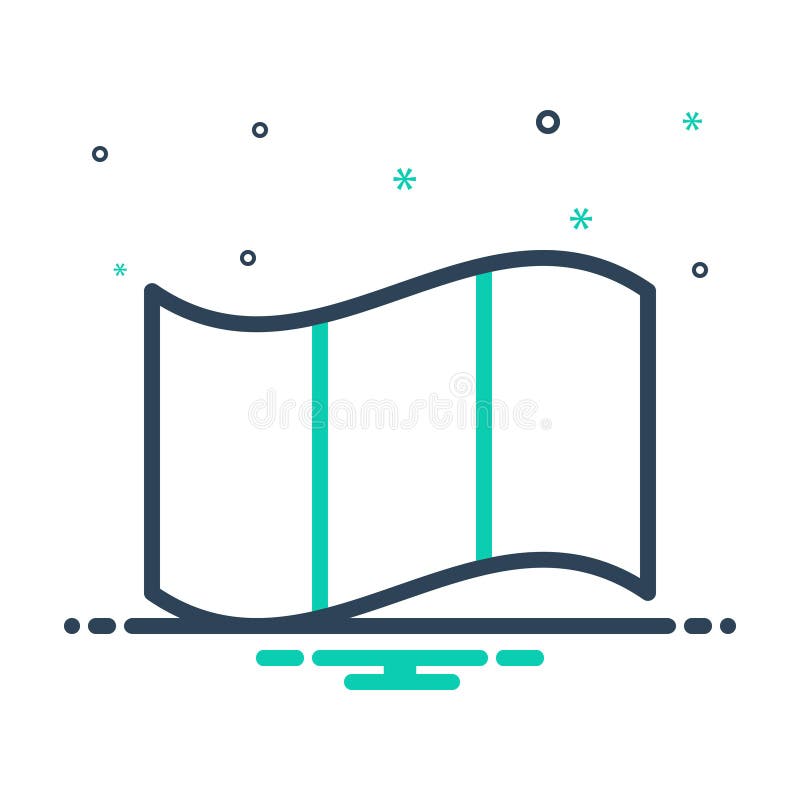 Mix Icon for Mali, Atlas and Flag Stock Illustration - Illustration of ...