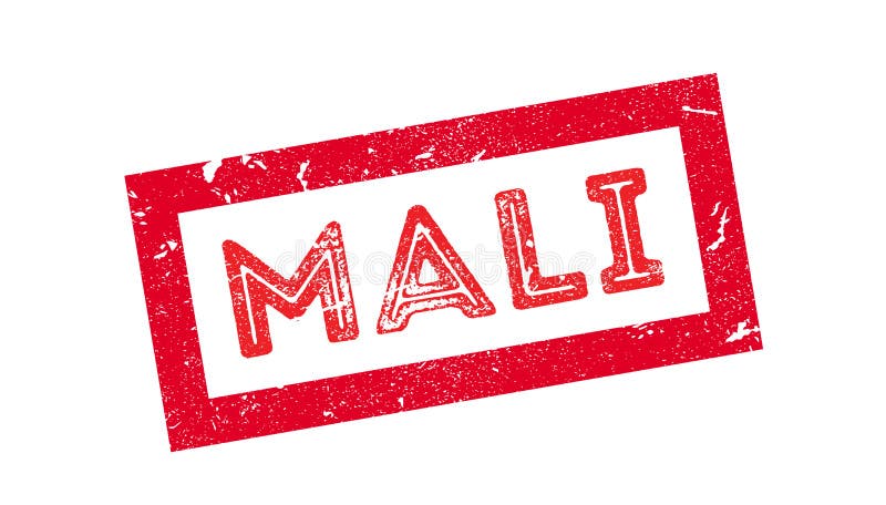 Mali rubber stamp stock illustration. Illustration of white - 83194301