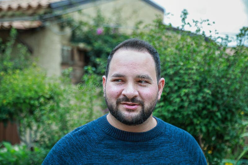 Malice in the Eyes of a Man Stock Image - Image of lips, expression ...