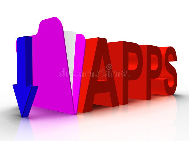 Malicious App Spyware Threat Warning 3d Rendering Stock Illustration ...