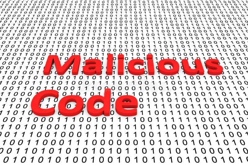 Malicious Code Icon, Outline Style Stock Vector - Illustration of ...