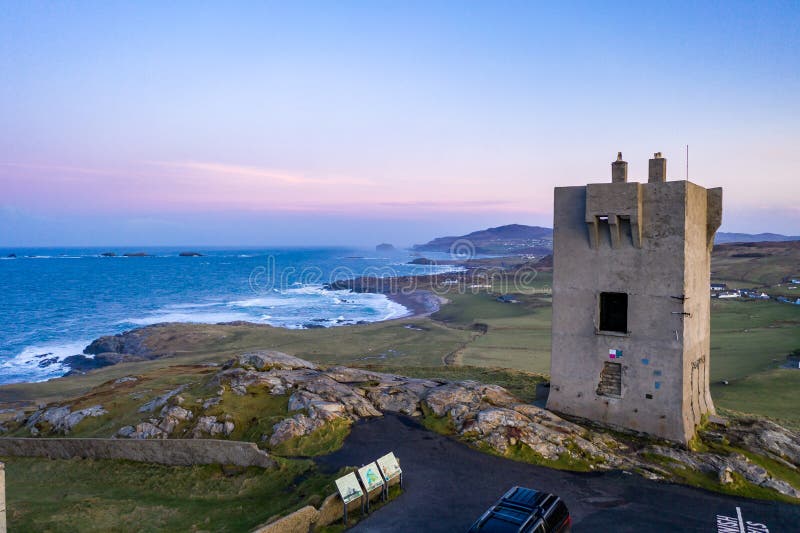 Malin Head is the Most Northern Point of Ireland Stock Photo - Image of ...
