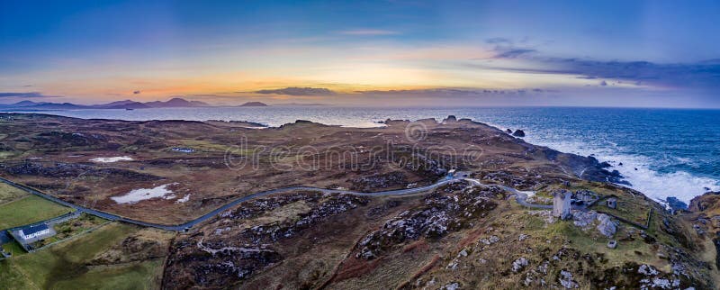 Malin Head is the Most Northern Point of Ireland Stock Photo - Image of ...