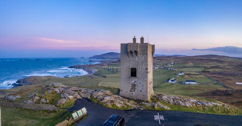 Malin Head is the Most Northern Point of Ireland Stock Image - Image of ...