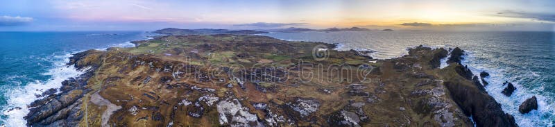 Malin Head is the Most Northern Point of Ireland Stock Image - Image of ...