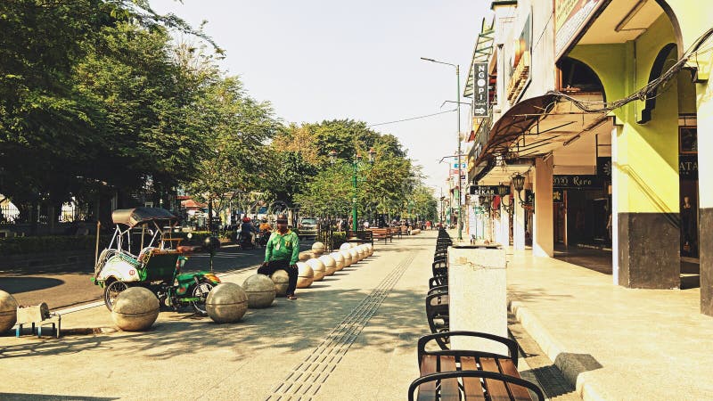 Malioboro the Jogjakarta, Java Editorial Image - Image of ...